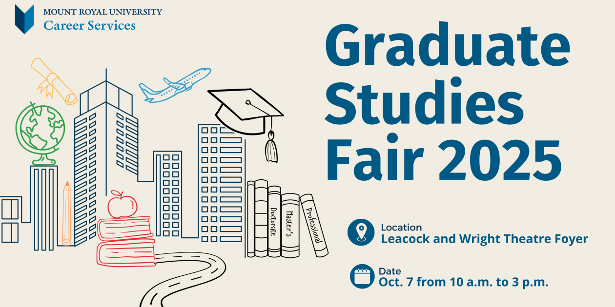 MRU Graduate Studies Fair / Events at Mount Royal