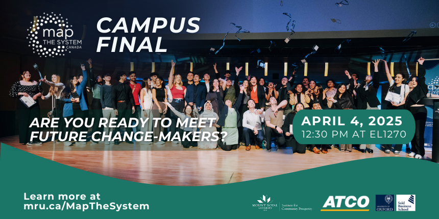 Map the System: MRU Campus Final 2025 / Events at Mount Royal