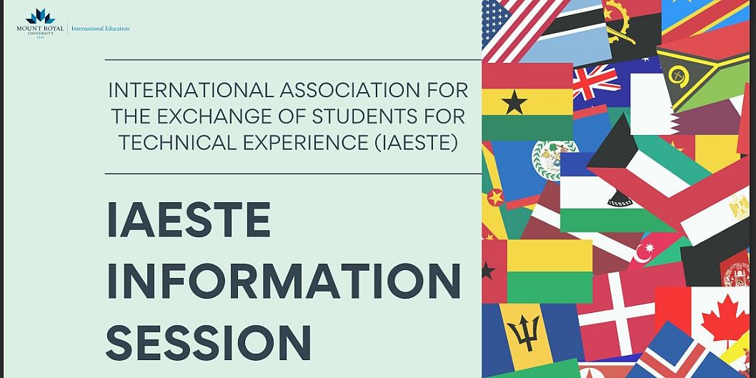 IAESTE Information Session (International Association for the Exchange ...