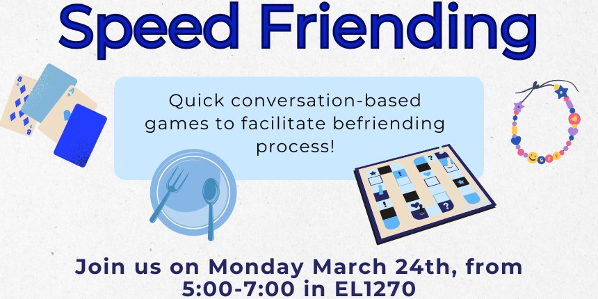 Speed Friending! / Events at Mount Royal