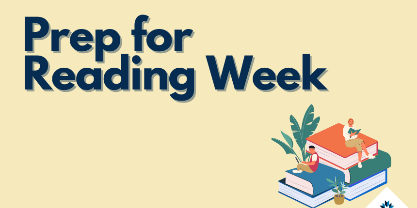 Prep for Reading Week / Events at Mount Royal