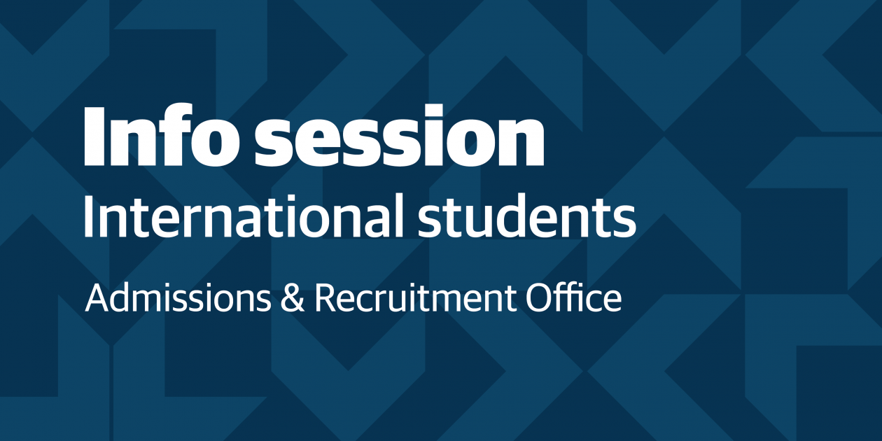 International Student Admissions Info Session / Events at Mount Royal